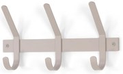 Taupe kovový nástěnný věšák 40 cm Dexter – Spinder Design