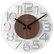 JVD Luxusní skleněné nástěnné designové hodiny JVD HT098.4