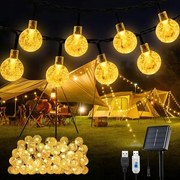 Solární světelný řetěz pro zahradu, OxyLED 100 Led diod