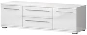 Tv Stolek Piano TV150-2K2F/PN-70/KA/70 crystal white