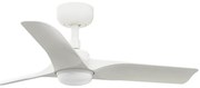 FARO Barcelona FARO 33824WT-1TW - LED Stm. str. vent. HEY S LED/10W/230V bílá pr. 90 cm WT + DO 33824T1TW