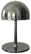 Tmavě šedá LED stolní lampa na dálkové ovládání s kovovým stínidlem (výška 22 cm) Tim – Sirius