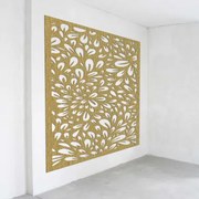 Dřevěný vyřezávaný obraz mandala – Moderní dekorace| SENTOP PR0285
