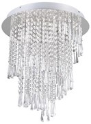 LED stropní svítidlo ve stříbrné barvě ø 45 cm Pomp – Reality