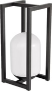 FAN LED-CLIMAX-LG1 Nabíjecí venkovní svítidlo CLIMAX černá, akrylát/kov, 2 W, 140 lm, 3000 K, IP54, 35,4 x 16 cm - FANEUROPE