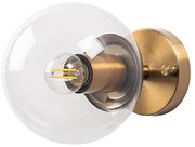 Nástěnné svítidlo v mosazné barvě ø 15 cm Atmaca – Opviq lights