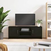 TV skříňka černá 102x30x37,5 cm kompozitní dřevo