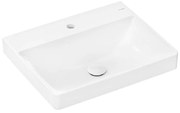Hansgrohe Xelu Q - Umyvadlo 60x48 cm, bez přepadu, s otvorem pro baterii, SmartClean, bílá 61018450