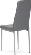 Autronic Jídelní židle DCL-377 GREY Barva potahu: Šedá