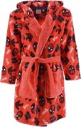 Dětský / chlapecký coral fleece župan s kapucí Spidey, EU 98 Červená
