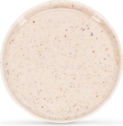 Béžový porcelánový talíř ø 25 cm Fika – ONA
