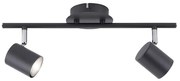 Leuchten Direkt 11942-13 - LED Bodové svítidlo TARIK 2xGU10/5W/230V antracit 11942-13