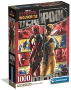 Clementoni - Puzzle 1000 Marvel Deadpool