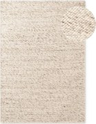Béžový/v přírodní barvě ručně tkaný vlněný koberec 140x200 cm Lyon Beans – Elle Decoration
