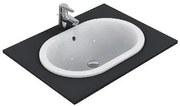 Ideal Standard Connect - Umyvadlo zápustné 62x18x41 cm, s přepadem, bílá E504901