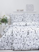 MK Lůžkoviny Francouzské flanelové povlečení - Lily 220 × 200 cm, 2ks 70 x 90 cm