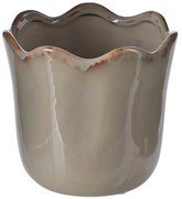 Butlers GLAZE Květináč 14 cm - hnědá