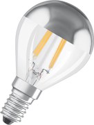 OSRAM LED žárovka CLP31 zrcadlová 4 W E14 2700 K teple bílá stříbrná