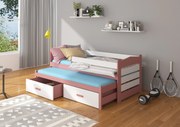 ADRK Furniture Postel dvojitá s bariérou TIARRO 200x90
