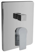 Mereo Dita - Baterie pod omítku pro 2 spotřebiče, s tělesem, chrom CBE60106DC