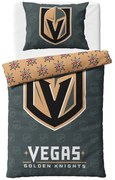 Hokejové povlečení nhl vegas golden knights shields velikost: 140x200 + 70x90 cm