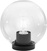 FAN I-POLLY-G20-TR Venkovní svítidlo Lumetto Polly Fibra di, plast, průhledná, 1 x E27, 21 x 20 x 20 cm, IP44 - FANEUROPE