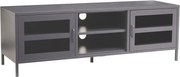 Šedý ocelový TV stolek 150x50x45 cm Acier – Premier Housewares