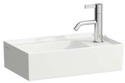 Laufen Kartell - Umyvátko 46x28 cm, s 1 otvorem pro baterii, s LCC, bílá H8153344001111