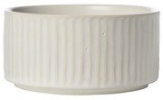 Keramická miska Ribbed Natural White 12 cm Ernst