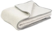 Kampol K Bedding hřejivé produkty Vlněná přikrývka 200x220 merino australská 600g šedá