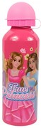 Dětská kovová láhev TRUE PRINCESS 500 ml růžová