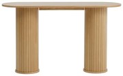 Konzolový stolek v přírodní barvě 40x130 cm Nola – Unique Furniture