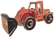 Woodcraft construction kit Woodcraft Dřevěné 3D puzzle Bagr
