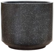 Baq Terrazzo Cylinder Black Ø 37 cm / V 32 cm