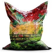 Sablio Sedací vak Classic Most v parku - 150x100 cm
