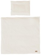 Krémové dětské povlečení do postýlky 80x80 cm Seashells – Roba