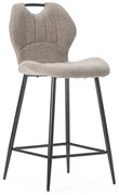 Světle hnědé barové židle v sadě 2 ks (výška sedáku 65 cm) Muli – Marckeric