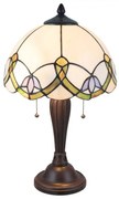 Stolní lampa Tiffany Laurie – 30x50 cm