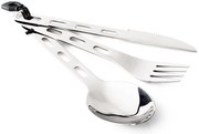 Kempingové nádobí gsi outdoors stainless 3 pc. ring cutlery