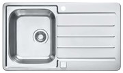 Alveus Line Maxim - Dřez 87x51 cm, s ovládáním odtoku, nerez 1085954