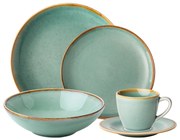 Porcelánový set 30 ks - Sand tyrkysový – Gaya - W0106