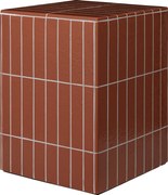 Ferm Living designové odkládací stolky Pillar Pedestal Low (32 x 32 cm)