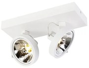 Designové bodové světlo bílé nastavitelné 2-světlo - Go