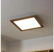 Brilagi - LED Stropní svítidlo SLIMFRAME WOOD LED/36W/230V 49,5x49,5 cm hnědá