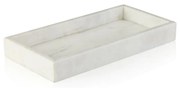 Mramorový podnos Marble Tray White 30x15 cm Humdakin