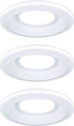 P 92248 LED vestavné svítidlo Sormus 3ks sada IP65 kruhové 100mm 3x4,8W / 1,5W / 230V 3000K bílá - PAULMANN