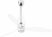 FARO 33381-9 ETERFAN M LED, transparentní, stropní LED ventilátor s DC motorem - FARO