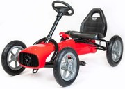 Dětská šlapací motokára Go-kart Baby Mix Buggy červená