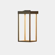 Il Fanale 267.05.OO Lanterne slim, venkovní nástěnná lampa LED 6W 2700K, antická mosaz , výška 47cm, IP55
