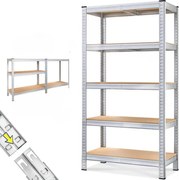 Regál s vysokou nosností HEAVY, max. 875kg, 90x40x180cm, stříbrná Jurhan